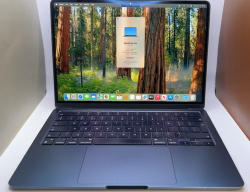 Apple MacBook Air M2 A2681 13" 2022 8GB RAM 256GB SSD - BEZEL Crack ...