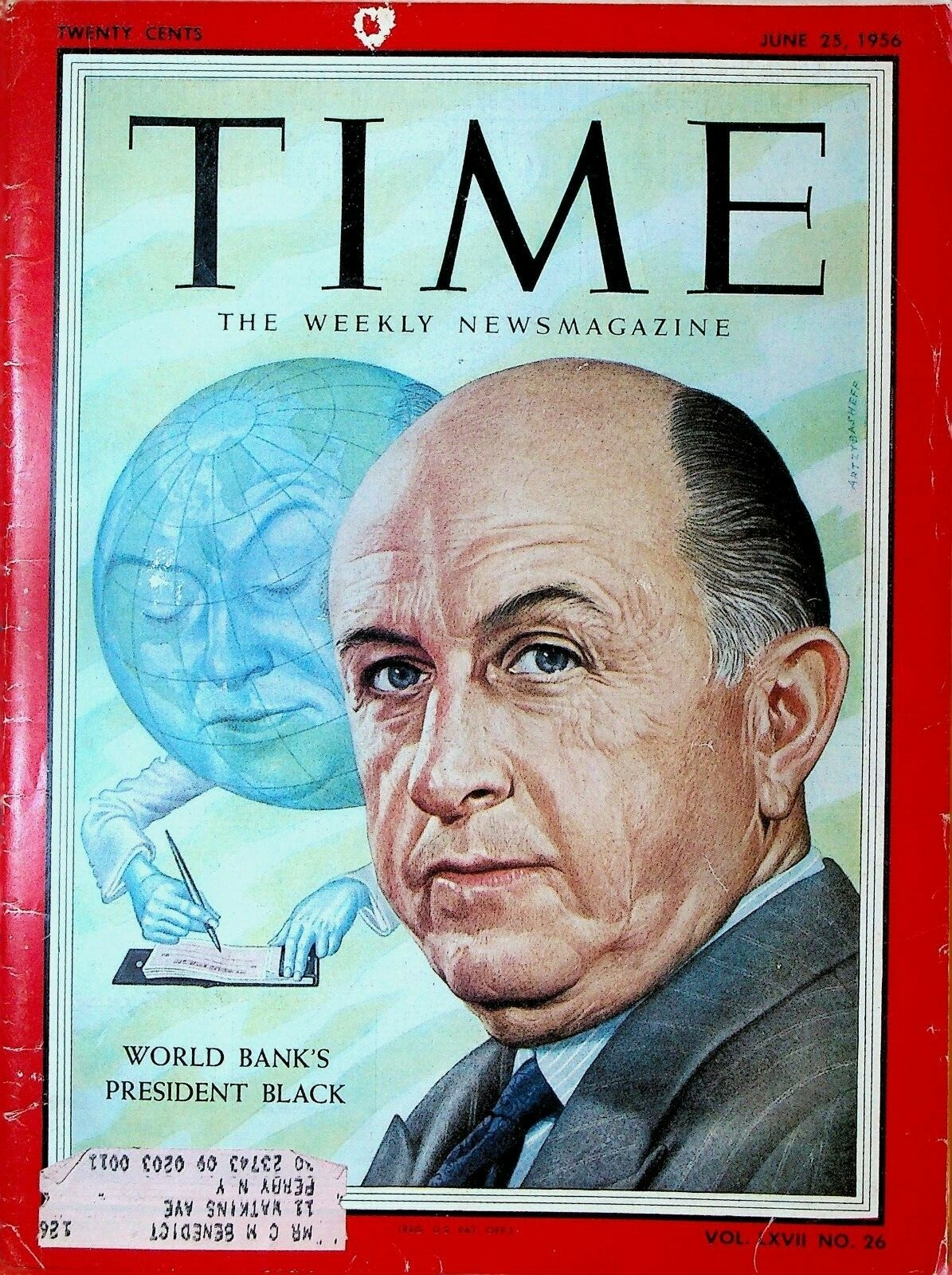 Time Magazine June 25 1956 Cary Middlecoff Julie Andrews Willis Conover ...