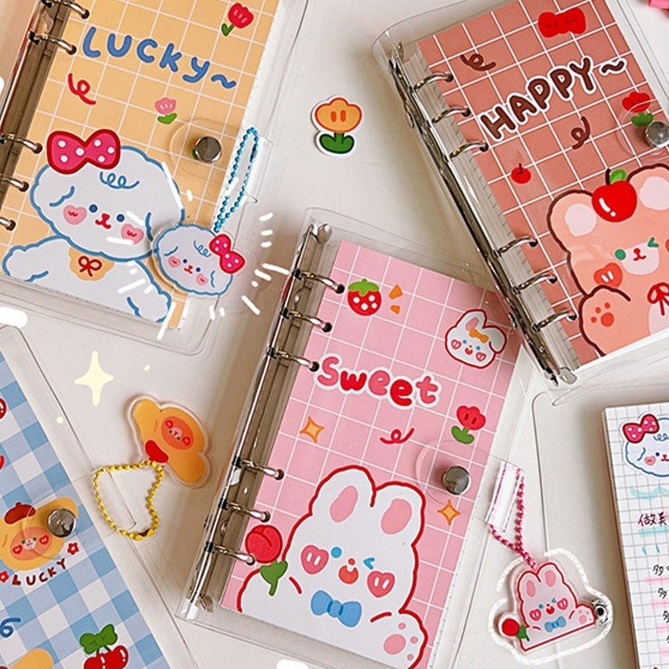 6 Ring School A5 Notebook with Lattice and Lined Pages Combo | eBay