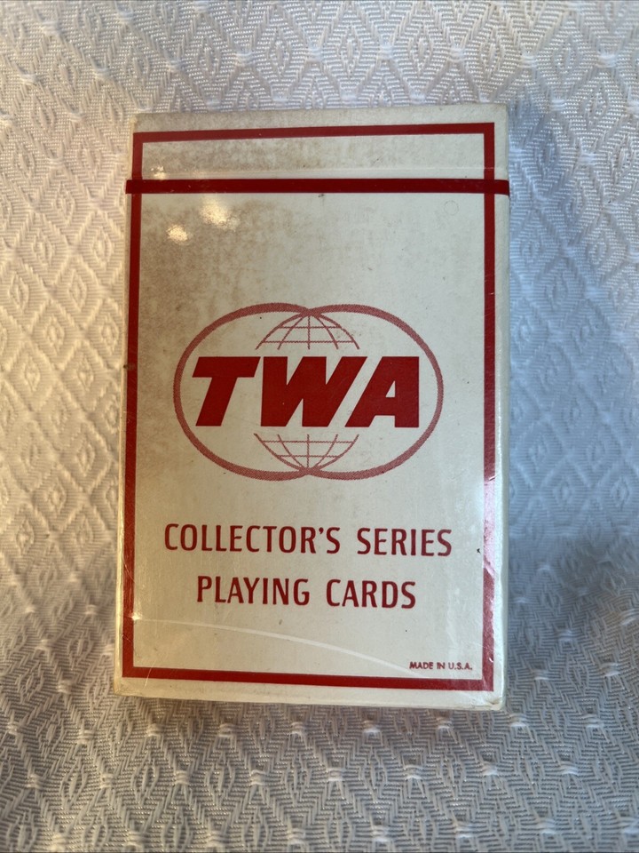 TWA Collector’s Series Playing Cards - Sealed - Lockheed 1011 - 1972 | eBay