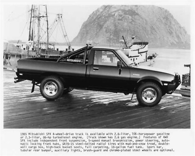 1985 Mitsubishi SPX 4WD Pickup Truck Press Photo 0025 | eBay
