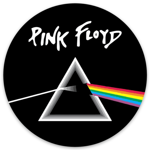 PINK FLOYD Dark Side of the Moon Album Cover Design Die-cut Round ...