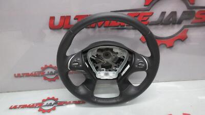 NISSAN PATHFINDER STEERING WHEEL LEATHER, R52, 06/13-04/21 13 14 15 16 ...