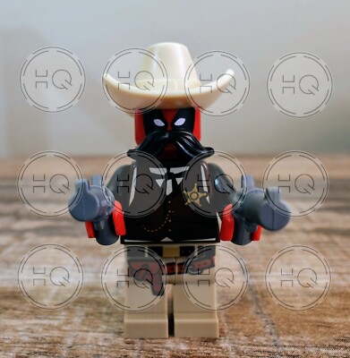 **NEW** 100% LEGO Sheriff Deadpool MOC Comic-Con SDCC ALTERNATIVE ...