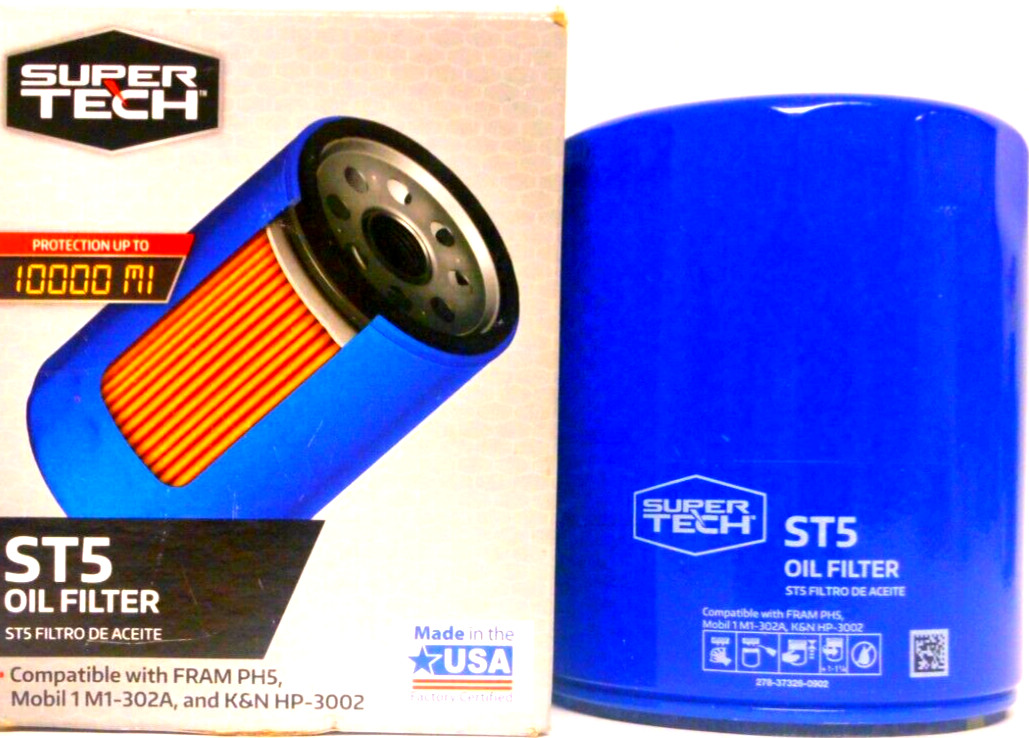 SUPERTECH ST5 - cross reference oil filters | oilfilter-crossreference.com