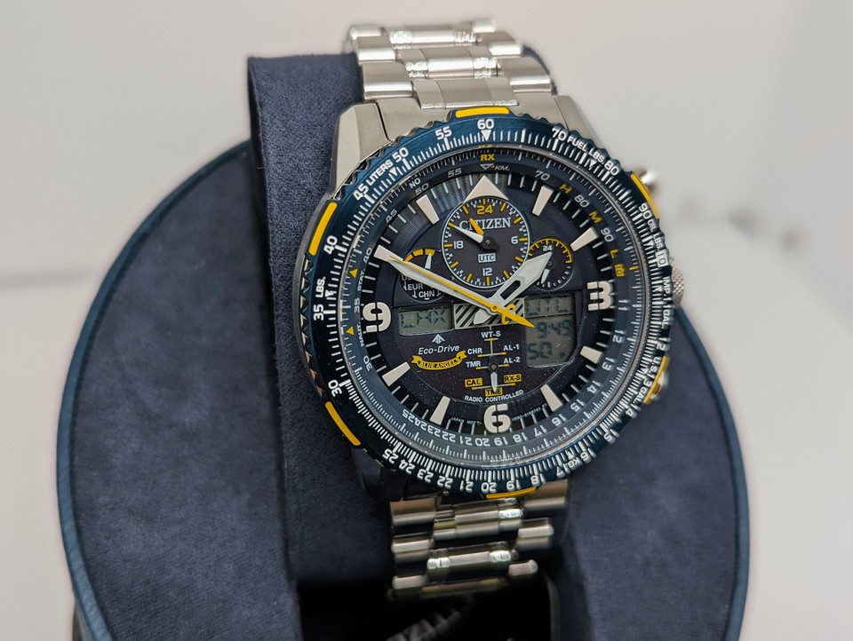Citizen Skyhawk JY8078-52L Blue Promaster Angels A-T Eco-Drive Men's ...