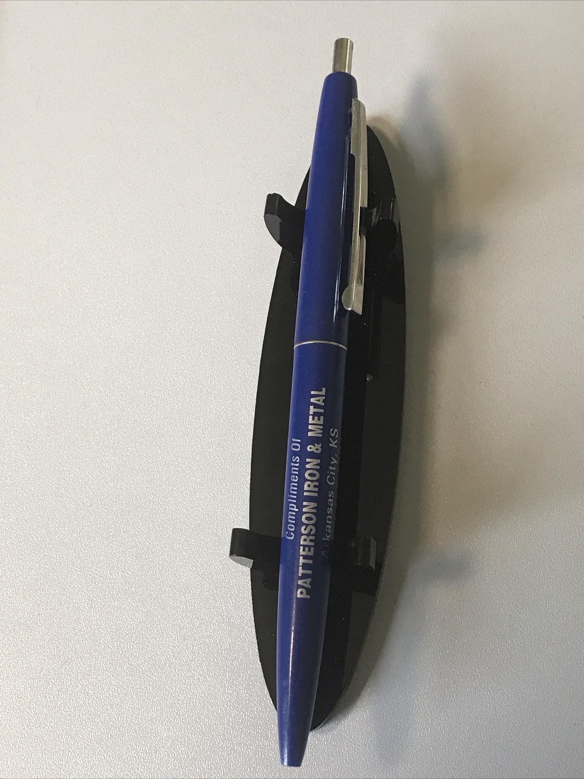 Vintage Bic Clic Ballpoint Pen Patterson Iron & Metal Arkansas City ...