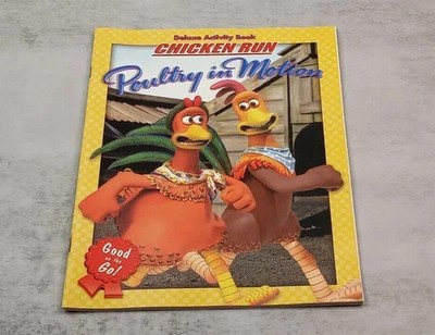 Vintage Chicken Run: Poultry In Motion Deluxe Activity Book DreamWorks ...
