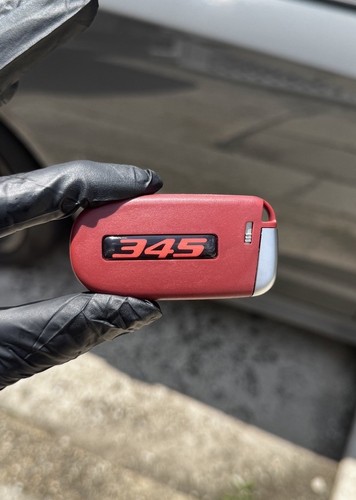 RED 345 CHALLENGER CHARGER KEY FOB WITH LOGO (SHELL ONLY!!!) | eBay