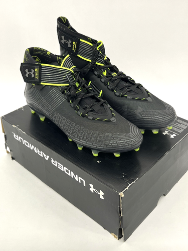 Under Armour Highlight MC Mens Football Cleats Black Fold Down Collar ...