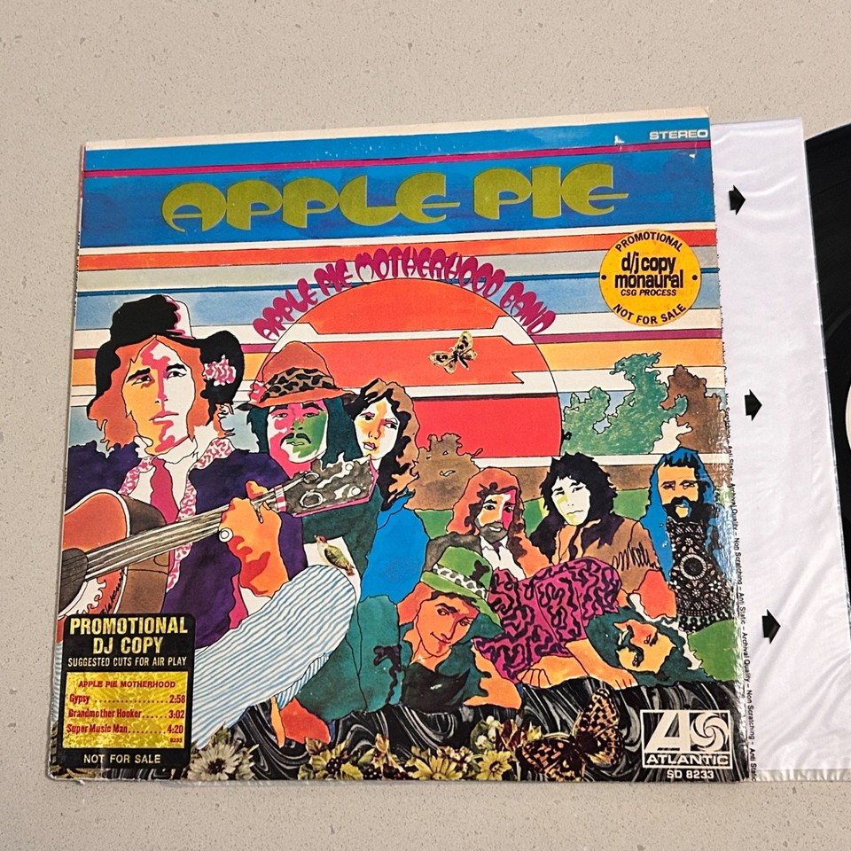 (EX) APPLE PIE MOTHERHOOD BAND "Apple Pie" LP DJ Mono 1969 WLP White ...