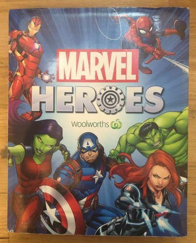 Woolworths Marvel Heroes 42 Disc Set With Folder - Complete | eBay