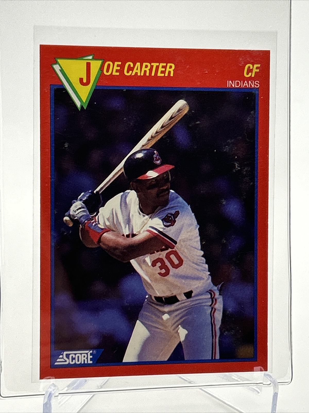 1989 Score Hottest 100 Joe Carter Baseball Card #55 Mint FREE SHIPPING ...