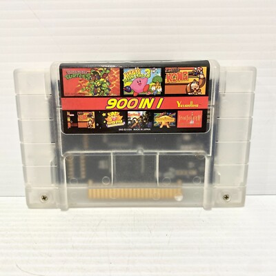 900 in 1 - Nintendo SNES - Tested & Working - Free Postage | eBay