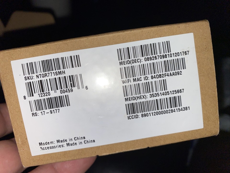 Sprint Netgear Zing 771S 4G LTE Mobile Hotspot w Battry & Chrgr | eBay