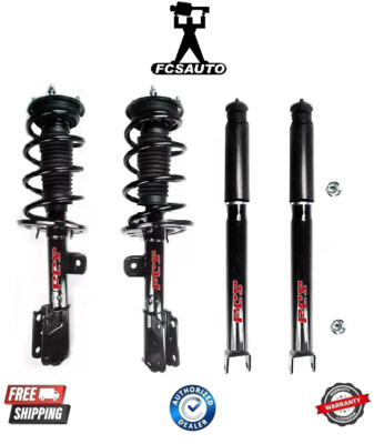 Complete FCS Front Struts Coil Springs & Rear Shocks Kit For 13-19 Ford ...