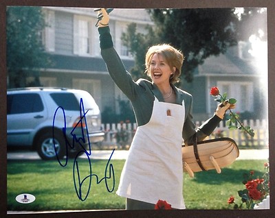 ANNETTE BENING SIGNED 11X14 PHOTO BECKETT COA AUTOGRAPH AMERICAN BEAUTY ...