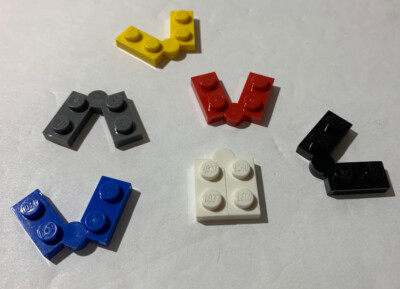 Lego Parts (2 sets) 1x2 1x2 Swivel Hinge Plates, 19952 19953 / 2429 ...