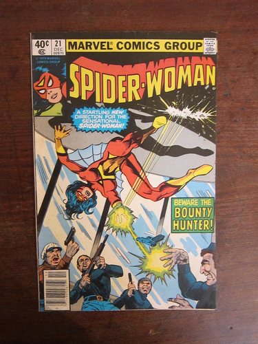 Spider-Woman #21 - Jessica Drew - Frank Springer art - Bronze Age | eBay