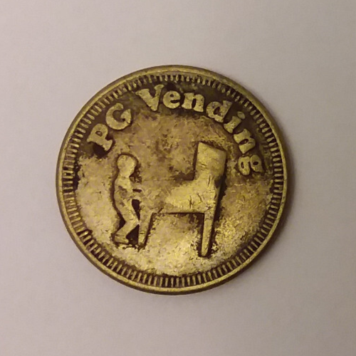 PG Vending Pinball Arcade Game Token 22mm | eBay