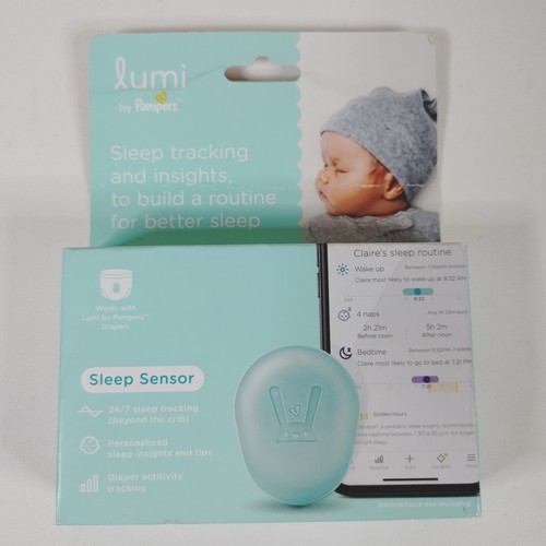NEW! LUMI BY PAMPERS- SMART SLEEP SENSOR 24/7 BABY SLEEP TRACKER! | eBay