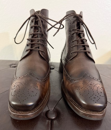 Thursday Boot Company The Wingtip Brown Boots Men’s Size 10 Gorgeous | eBay