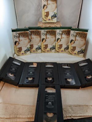 Jane Austen's Pride and Prejudice [Six Tape Collector's Boxed Set] [VHS ...