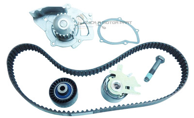 PEUGEOT 407 2.0 HDi TIMING CAM BELT KIT + WATER PUMP TENSIONER IDLER ...
