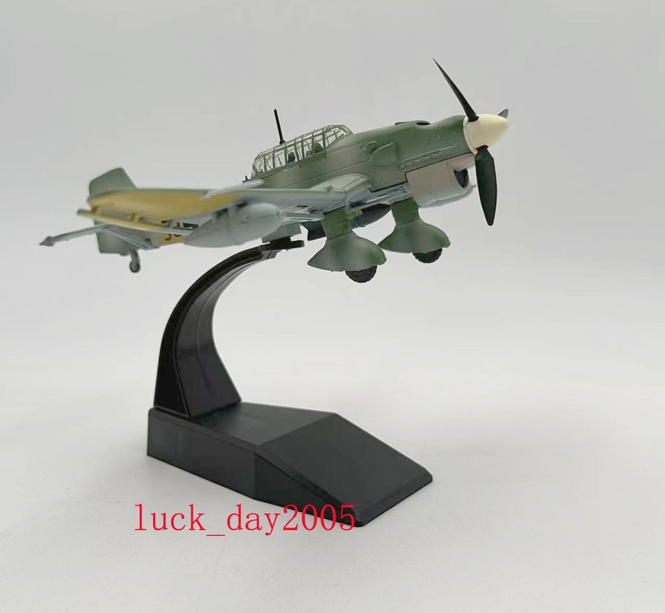 AMER German Luftwaffe Junkers Stuka Ju-87 Dive Bomber 1/72 Diecast ...