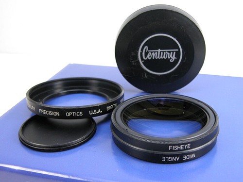 Rare Century Precision 58MM FISH EYE & WIDE ANGLE LENS Combo | eBay