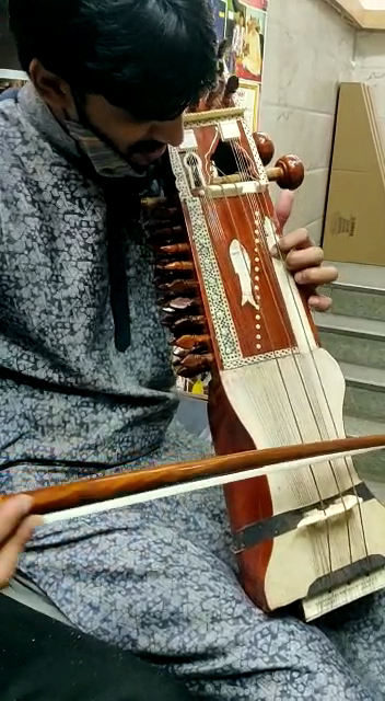 Professional Classical Instruments Tun Wooden Folk Musical Kalavati Bow ...