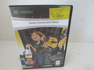 XBOX VIDEO GAME HITMAN CONTRACTS DISC & CASE | eBay