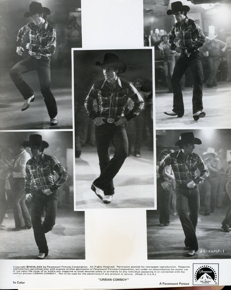 John Travolta Urban Cowboy Boots