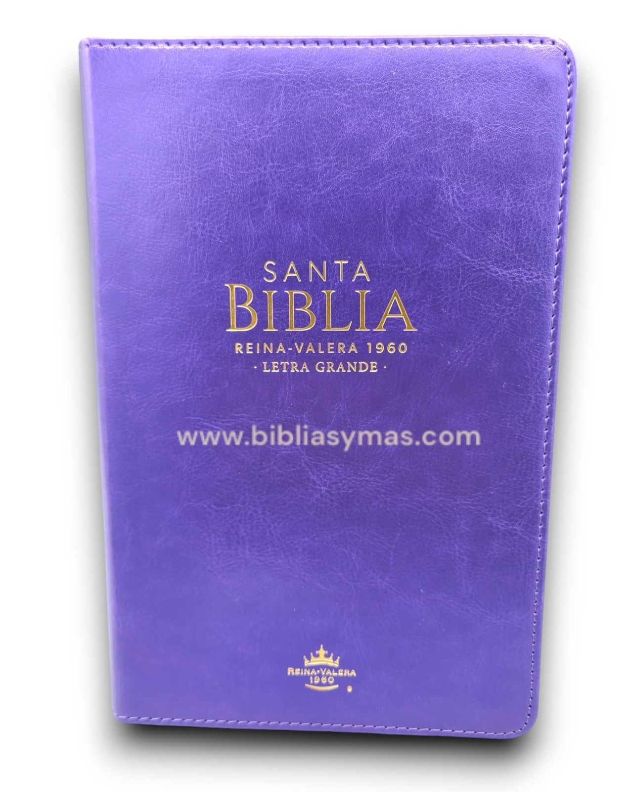 Biblia RVR1960 Letra Grande Tam. Manual Morado con Indice ...