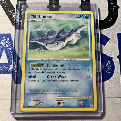 Pokémon TCG Mantine Mysterious Treasures 29 Regular Rare | eBay