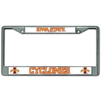 Iowa State Cyclones License Plate Frame Chrome | eBay