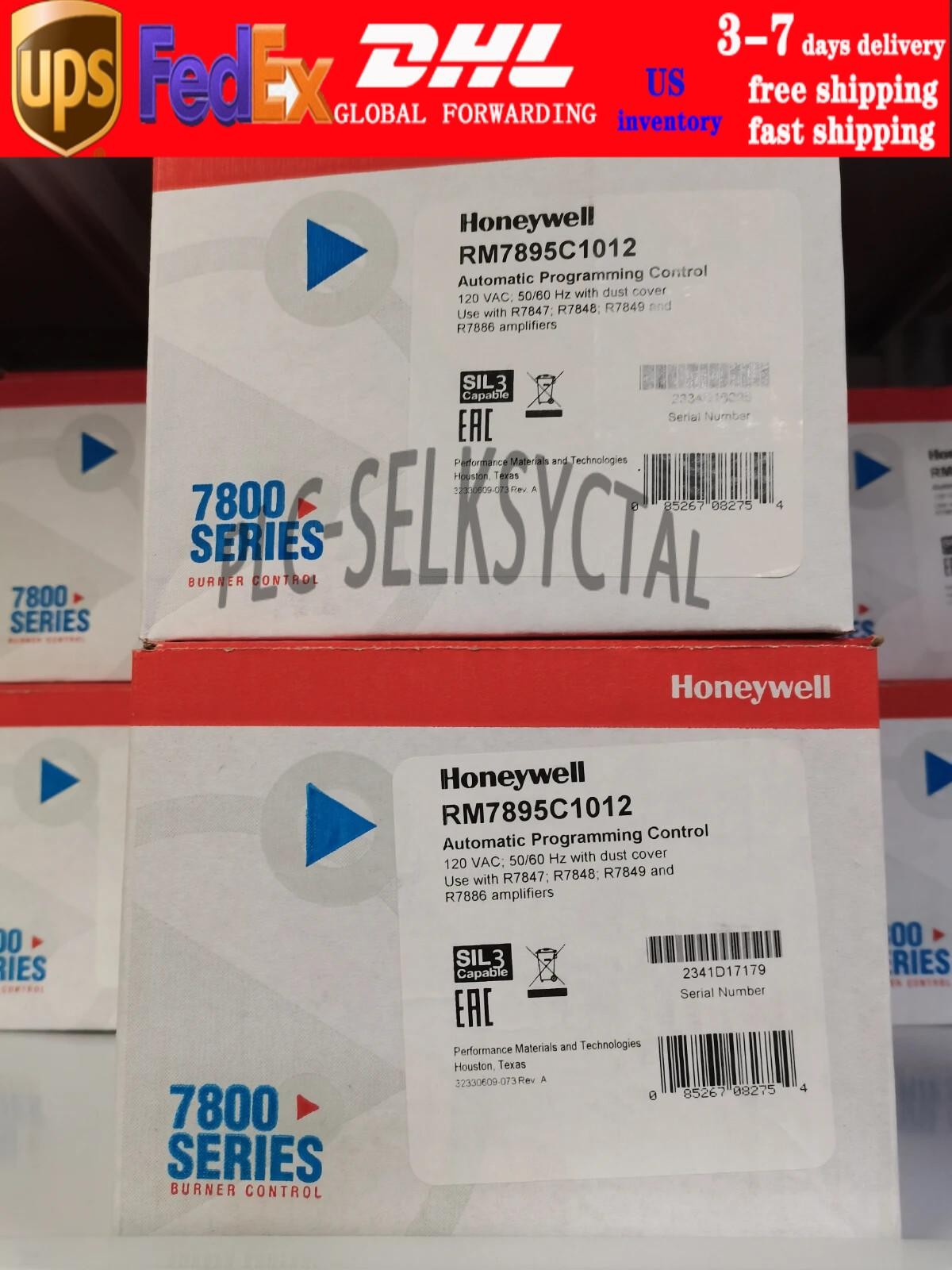 New Honeywell RM7895C1012 RM7895 C 1012 Burner Control | eBay