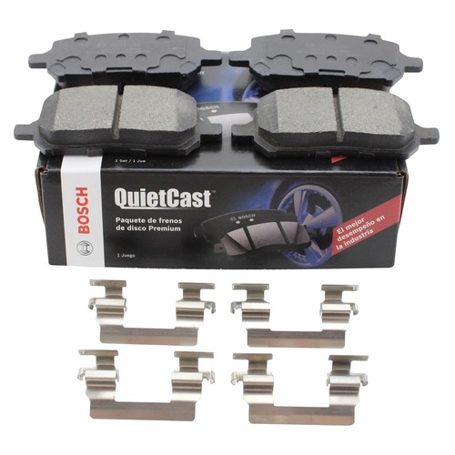 Bosch Front QuietCast Ceramic Pads w/ Hardware BC956 | eBay