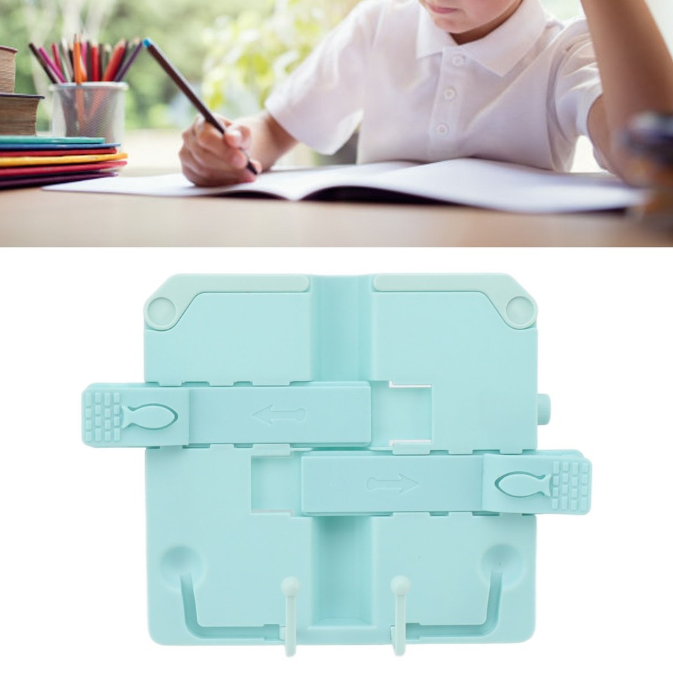 Blue Reading Rack Foldable Portable Round Edges ABS Scratch Resistant ...