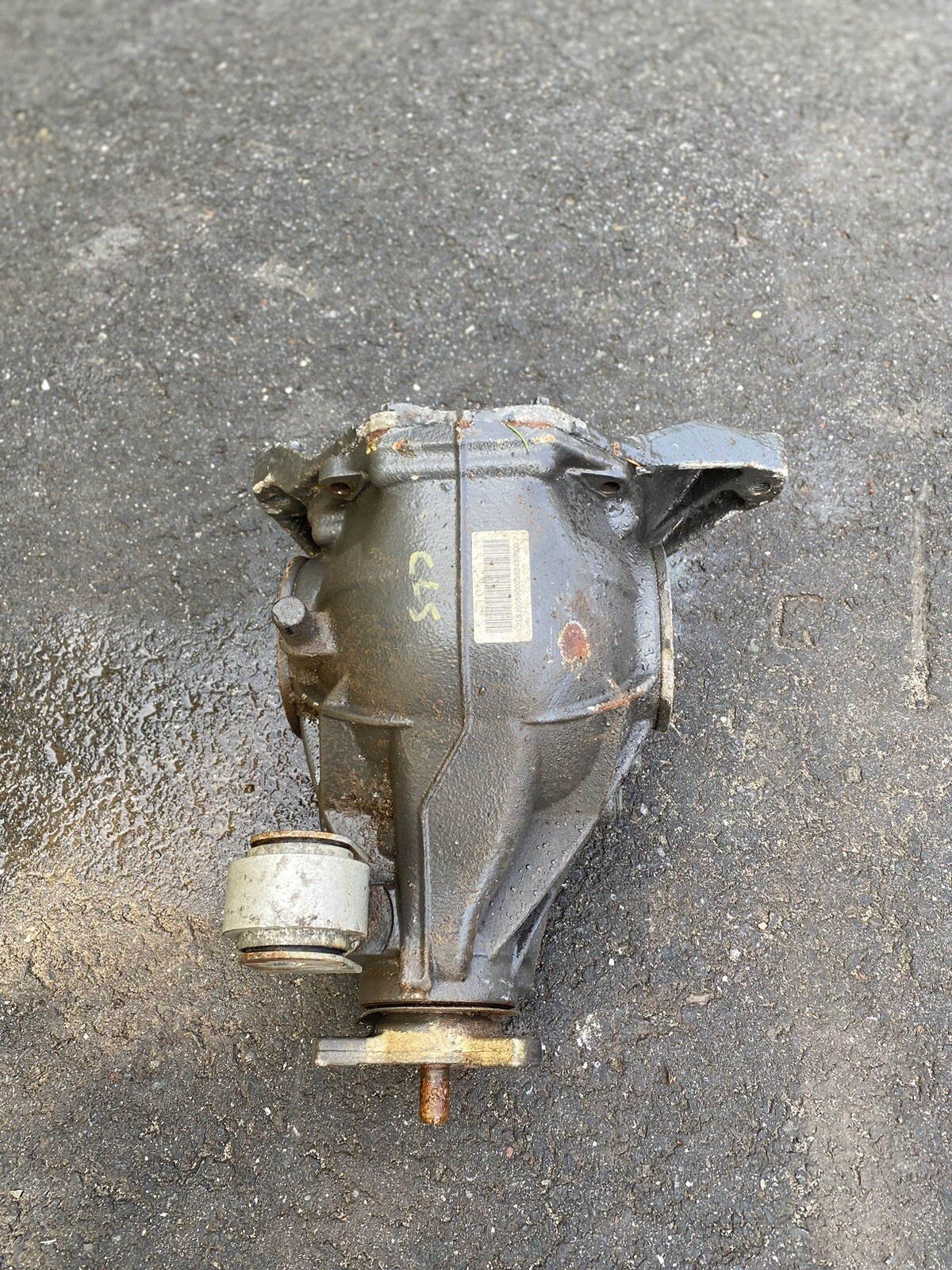 12-15 MERCEDES E550 CLS550 4MATIC REAR DIFFERENTIAL DIFF AXLE CARRIER ...