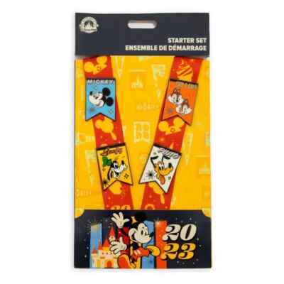 Disney 2023 Mickey and Friends Starter Retro Banner Pins -- You Choose ...