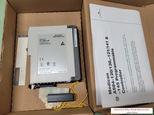 NEW MODICON PC-A984-145 COMPACT 984 CPU 8K MEM 1X MB/MB+ | eBay