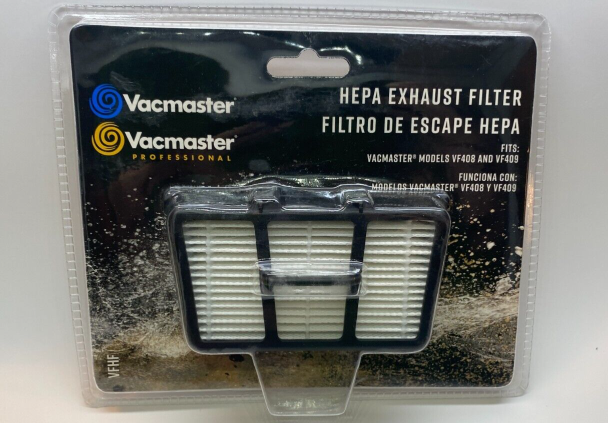 Vacmaster VFHF HEPA Exhaust Filter (Use with VF408 & VF409) - Prepaid ...