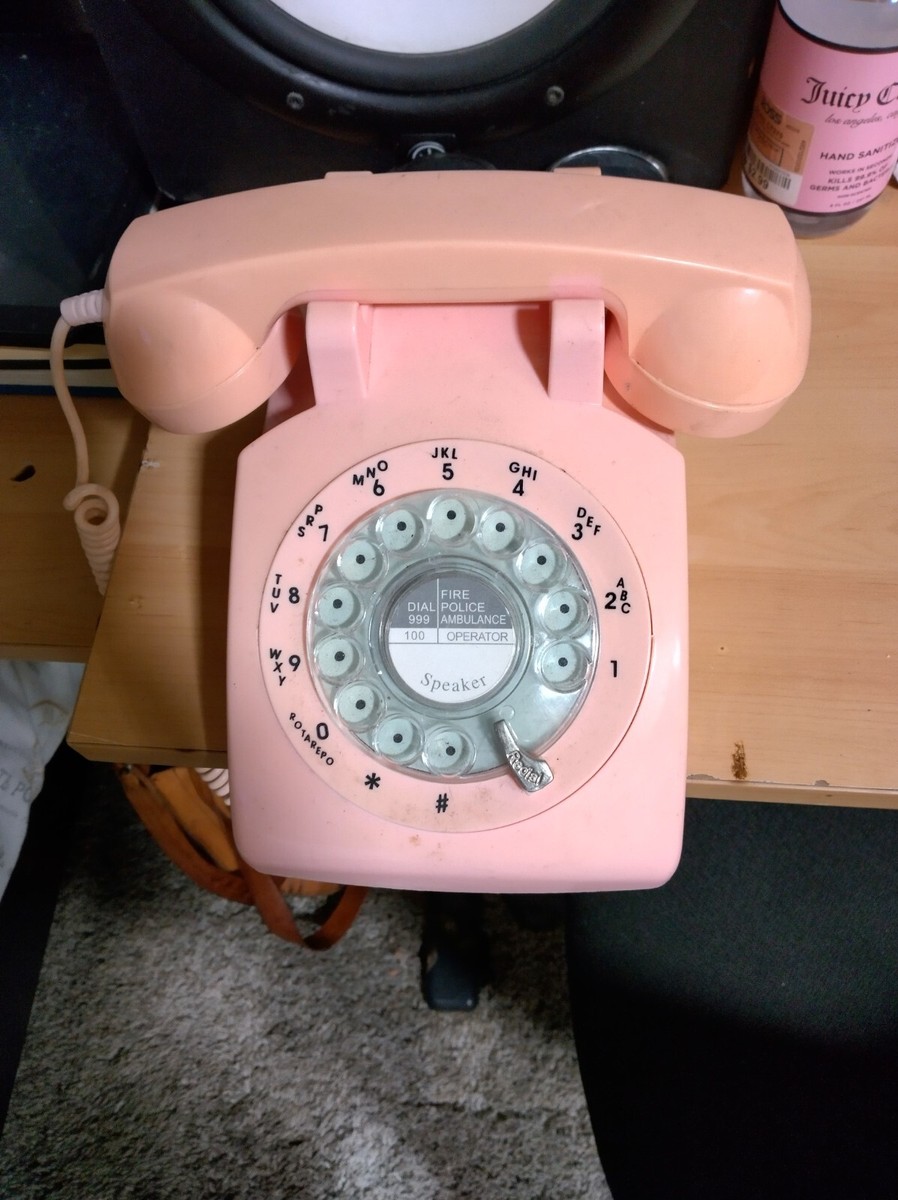 Pink Dial Telephone