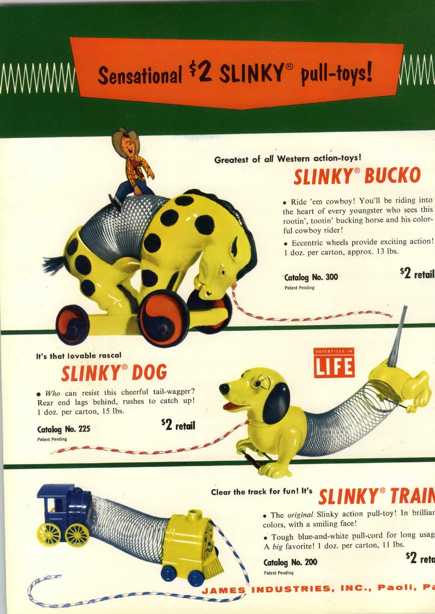 Slinky Toy Horse