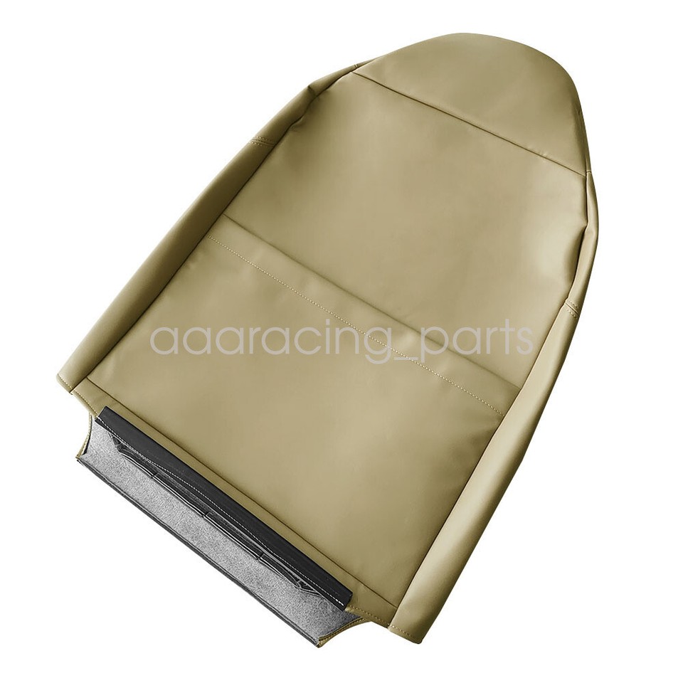 Passenger Bottom Top Lean Back Leather Cover Tan For 2000-2001 Ford ...