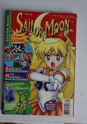 Sailor Moon Anime Book German Magazine 17/1999 | eBay