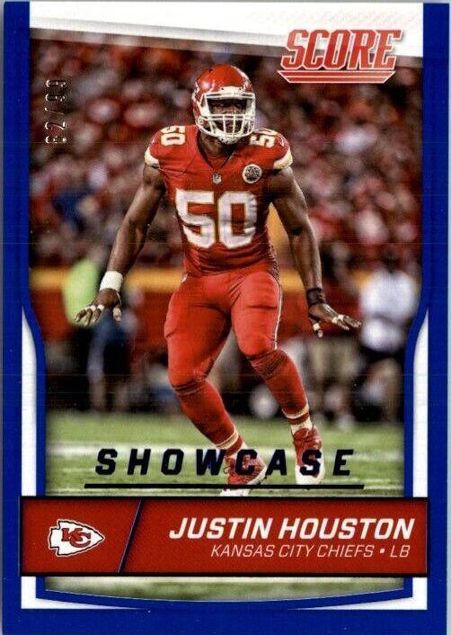 2016 Score - Justin Houston #167 Showcase /99 for sale online | eBay