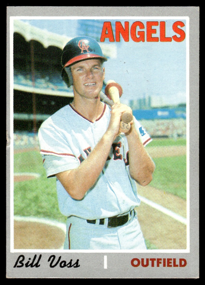 1970 Topps Bill Voss California Angels #326 | eBay