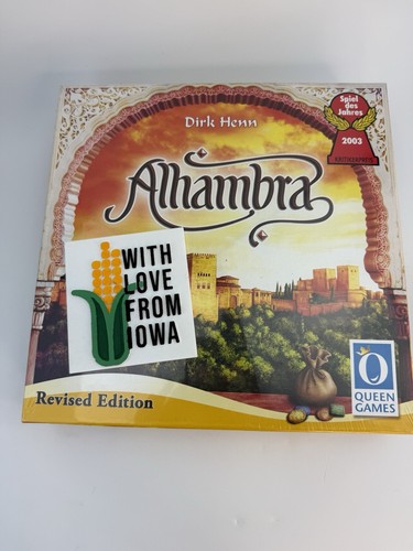 Alhambra: Revised Edition. NEW. Game & Scoring Board + Tile Dispenser ...